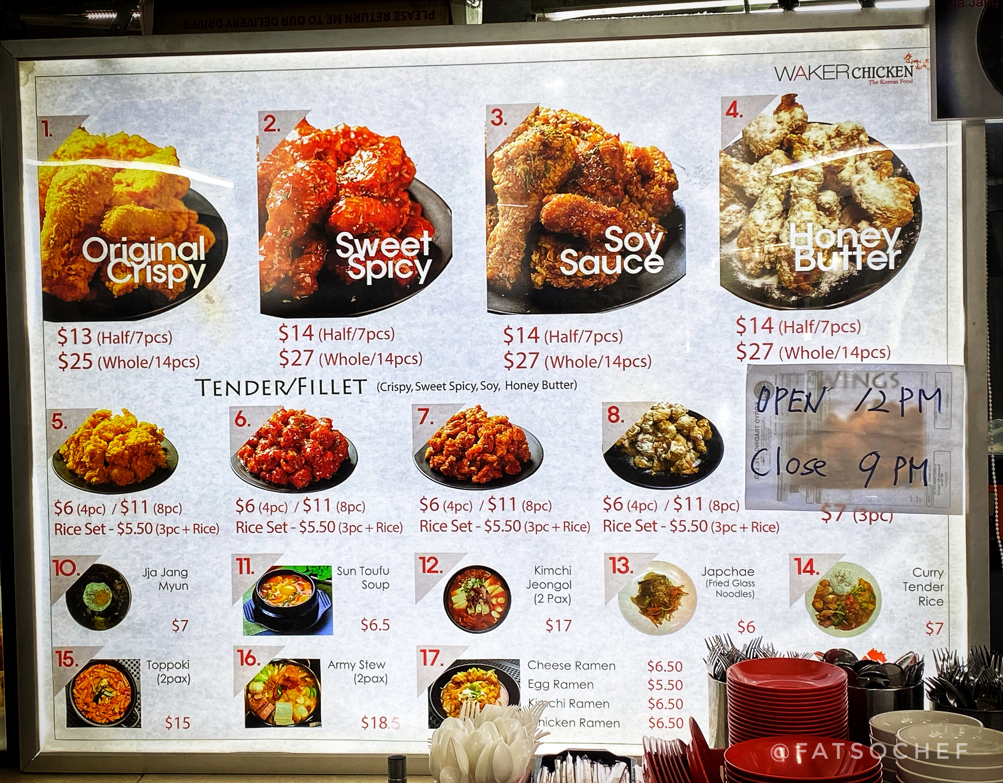 WAKER CHICKEN… WHOLESOME POCKET-FRIENDLY KOREAN FARE – fatsochef