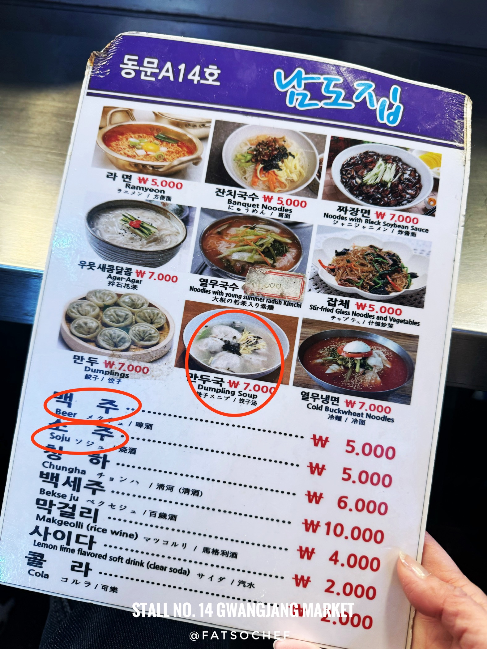 [TRAVELOGUE] SEOUL • GWANGJANG MARKET – fatsochef